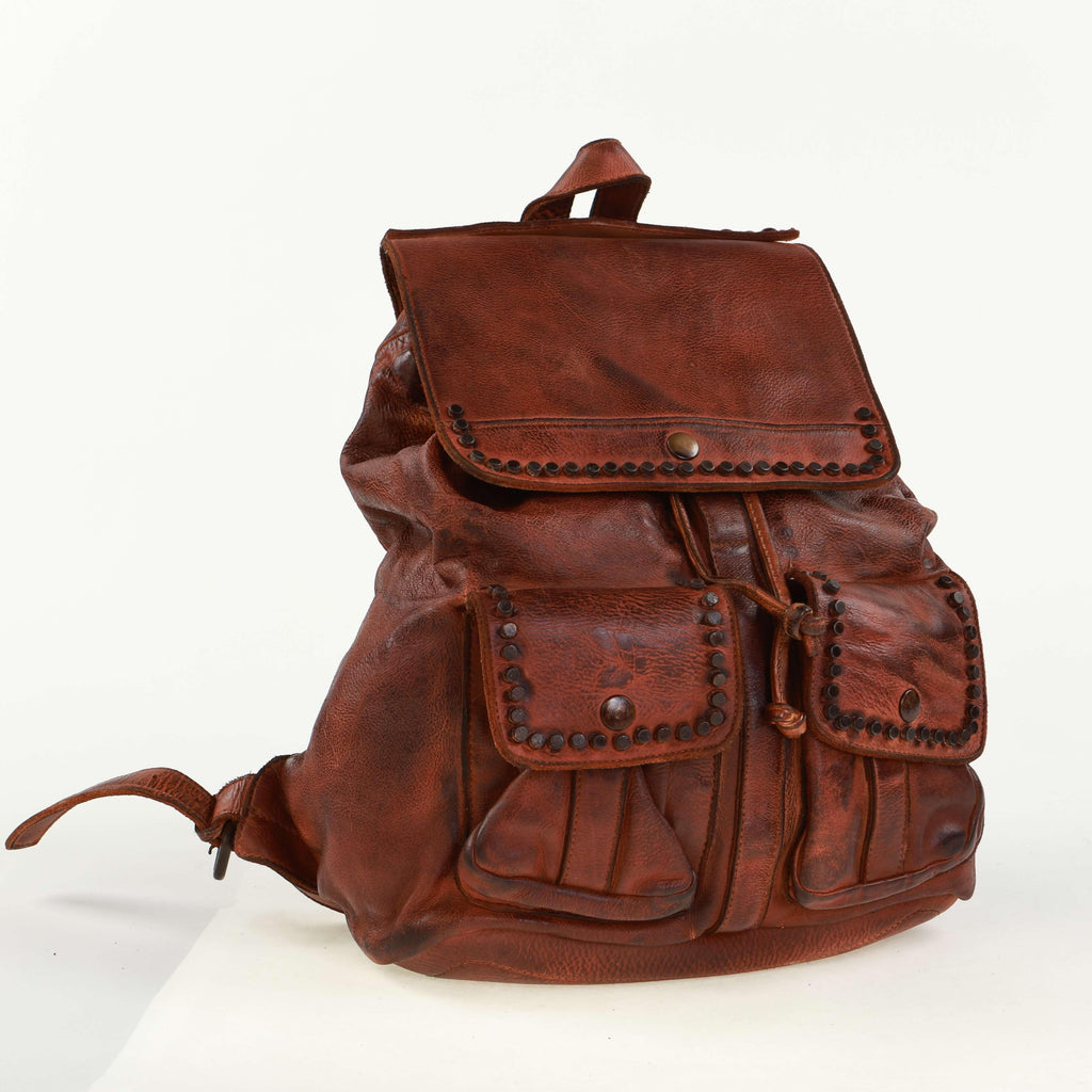 Buy Classic Leather Backpack - SKU: LBP-LUBP2-BRWN – Leather Backpacks ...