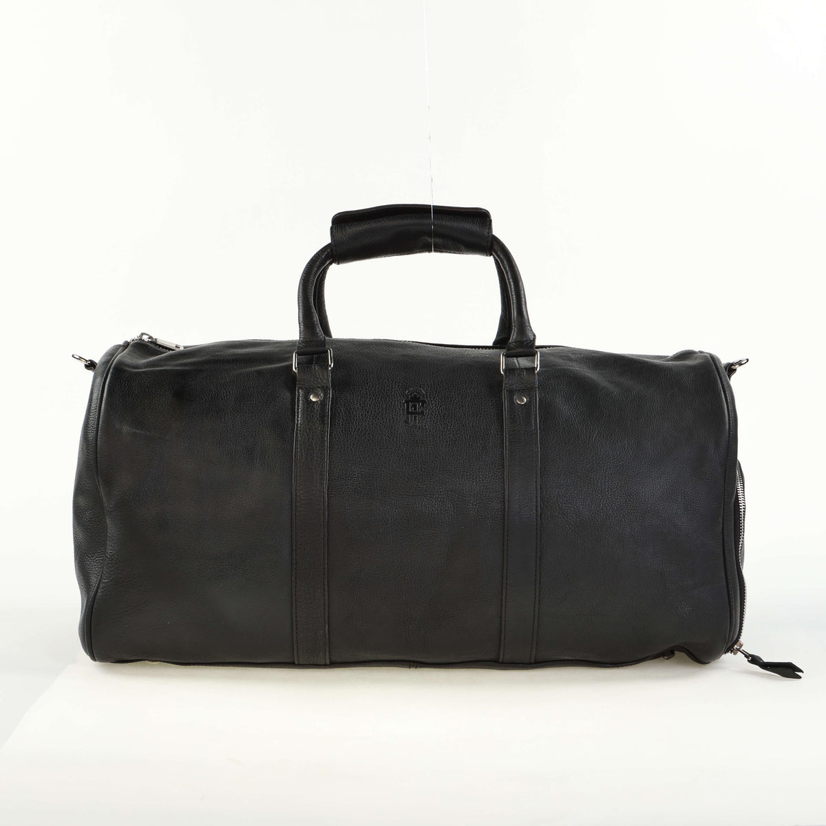 Modern Duffel Bag for Men - SKU: LDB-3112-BLK - Leather Duffel Bags ...
