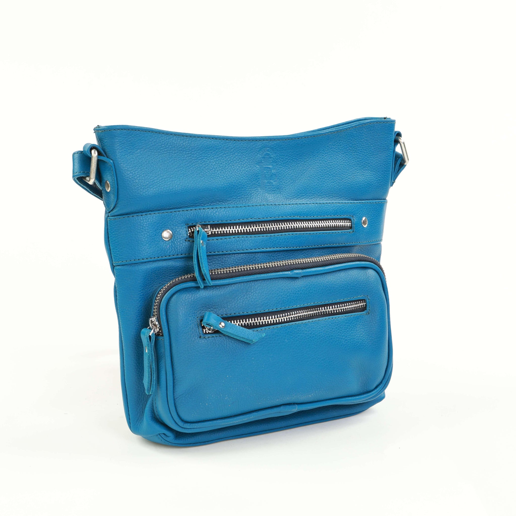 Shop Women's Leather Slim Crossbody Bag - SKU: LCB-3391-BLK - Leather ...