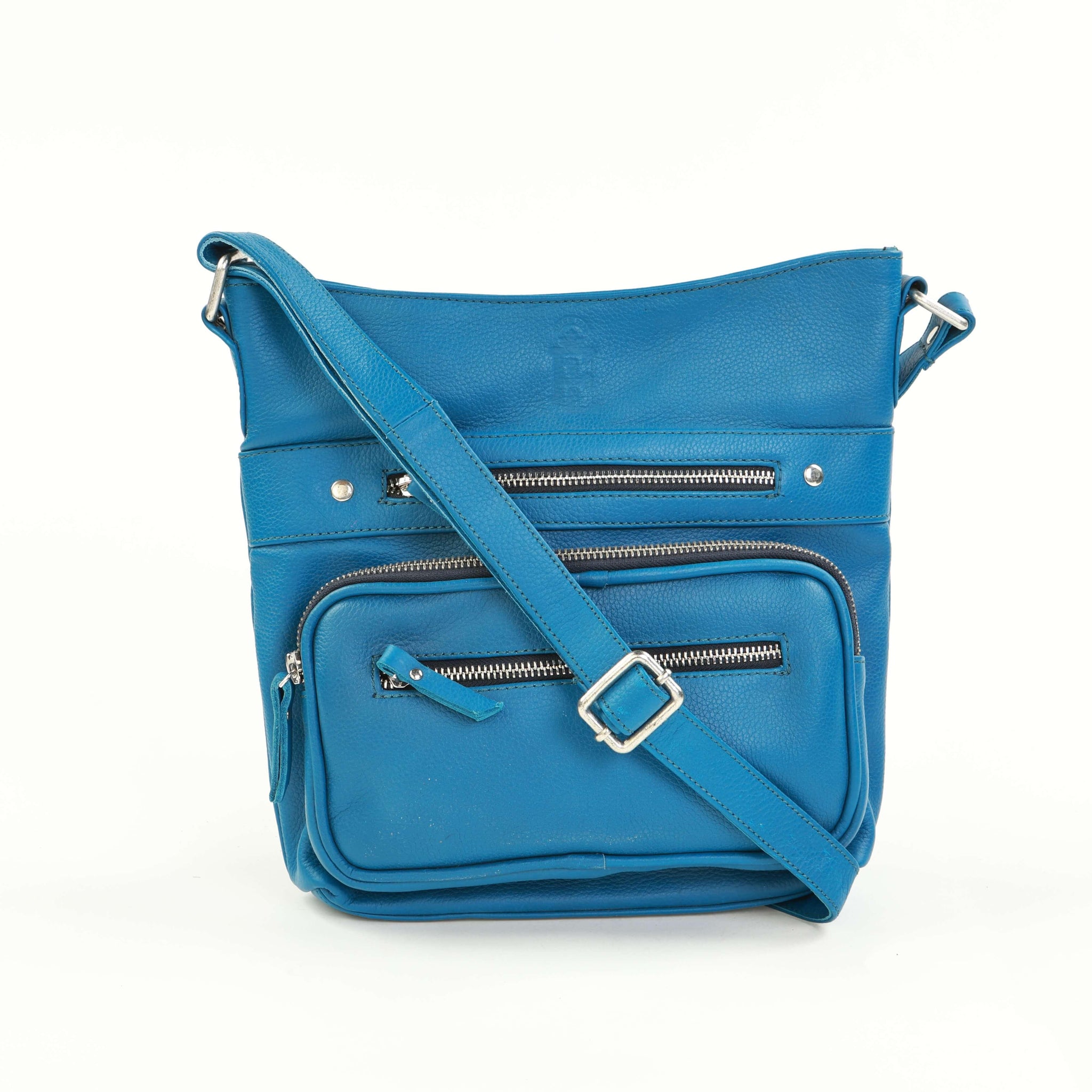 Shop Women's Leather Slim Crossbody Bag - SKU: LCB-3391-BLK - Leather ...